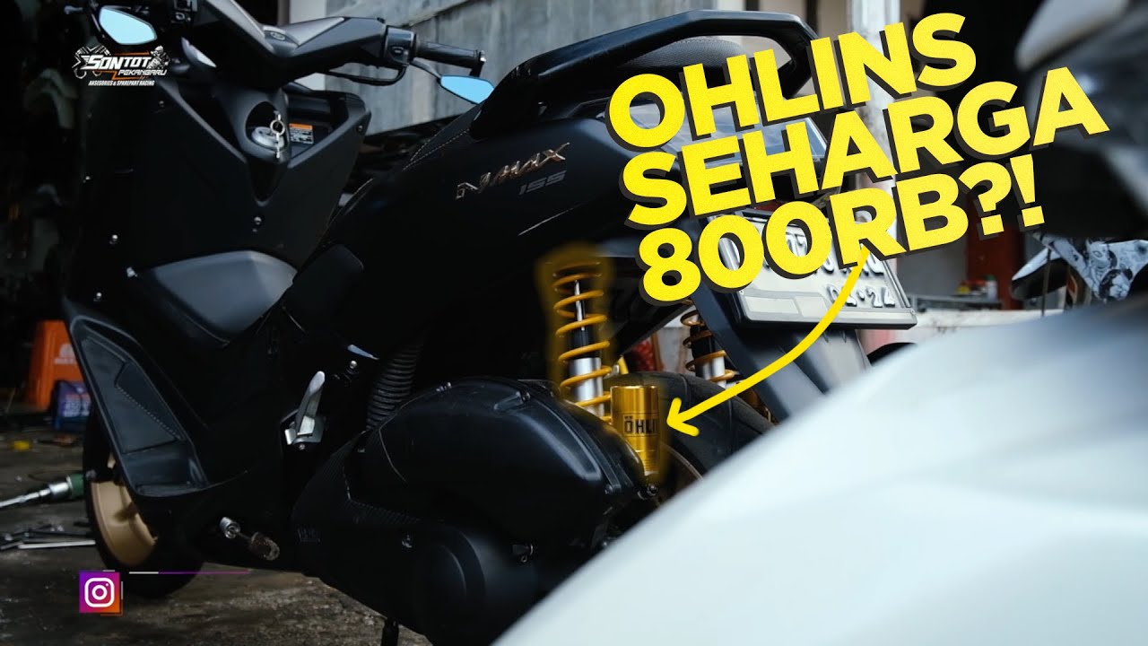 SHOCK NMAX DBS COPY OHLINS - YouTube