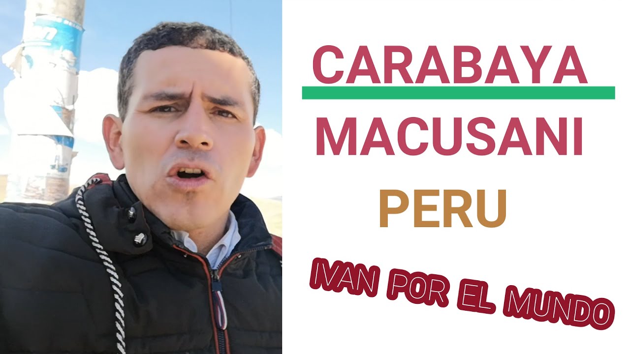 CARABAYA- MACUSANI PERU - YouTube