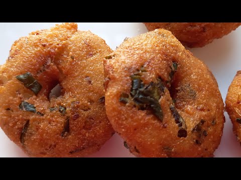 ரவா வடை | Rava vadai recipe in tamil | Instant Rava Vadai Recipe | Sooji vada | Semolina vada