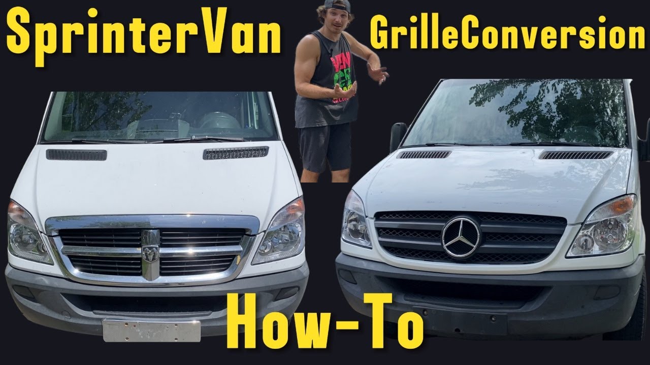 Ram Sprinter Mercedes Grille Conversion | Complete Steps - YouTube
