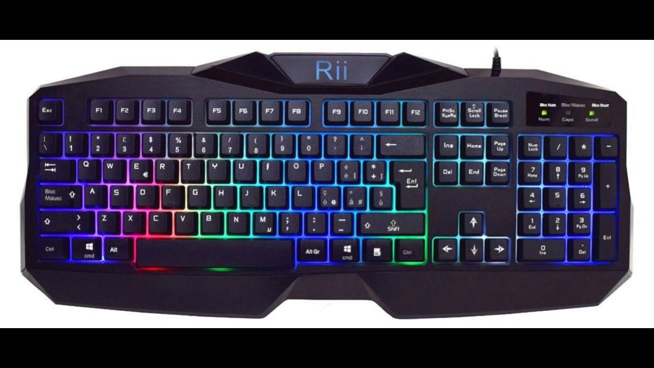 RECENSIONE: TASTIERA RII RK400 - YouTube