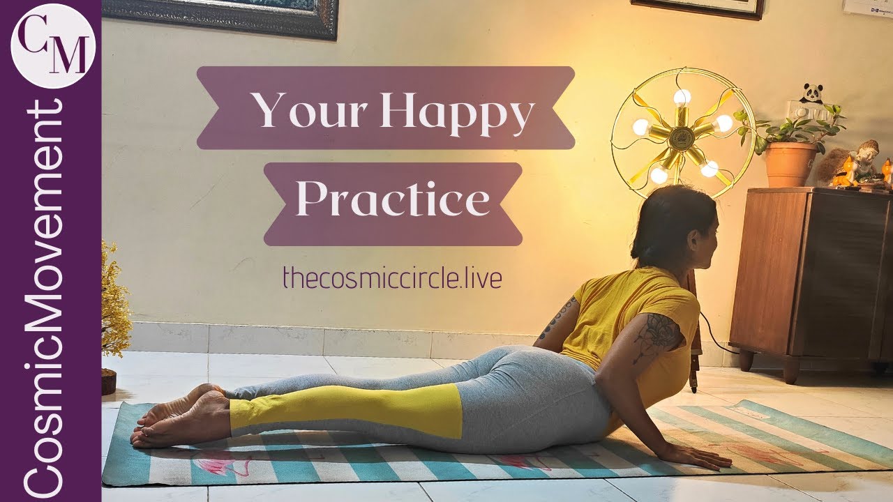 YOUR HAPPY PRACTICE | Hatha Vinyasa | Movement in Yoga - YouTube