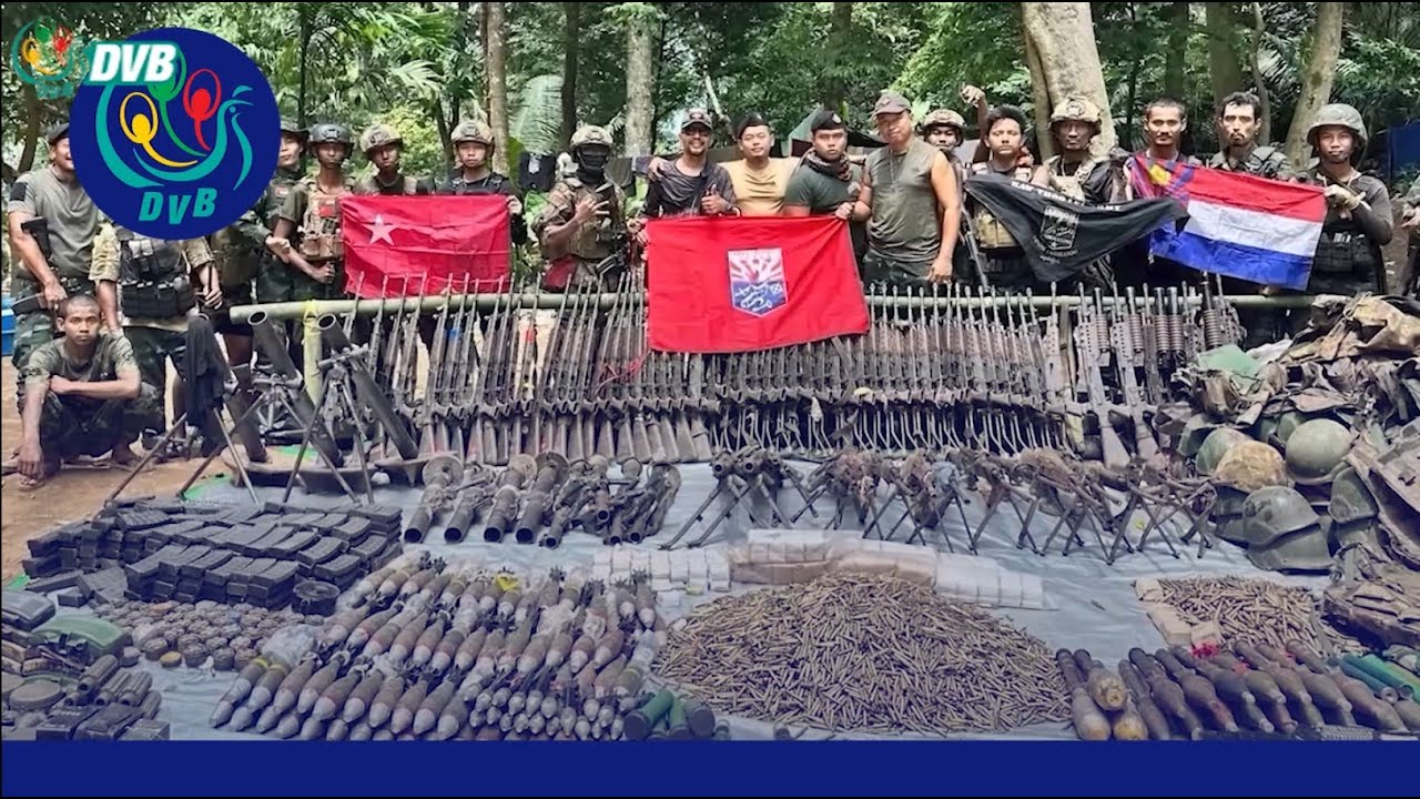 သိမ်းထားတဲ့ စခန်းတွေ စစ်ကောင်စီ ပြန်မယူနိုင်အောင် KNU စခန်းထိုင် - DVB News - YouTube