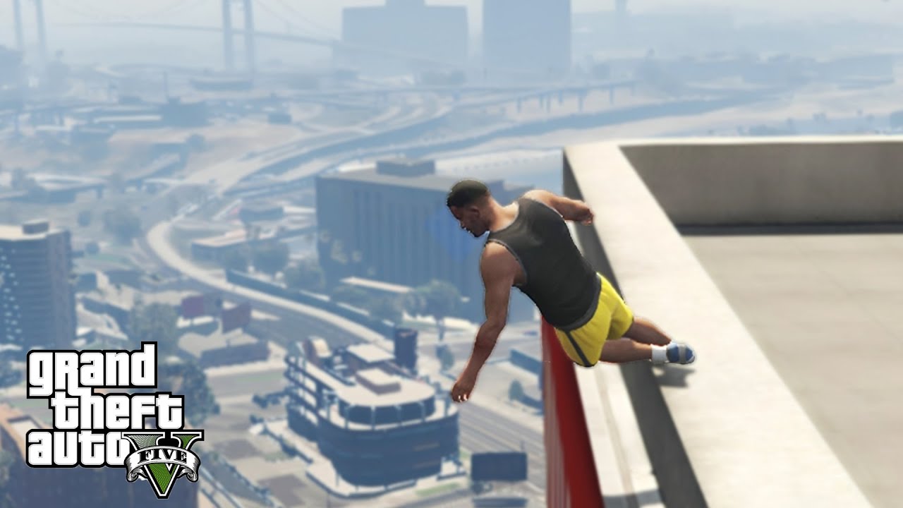 GTA 5 Falling Compilation | Invincible Mood | Part 11 - YouTube
