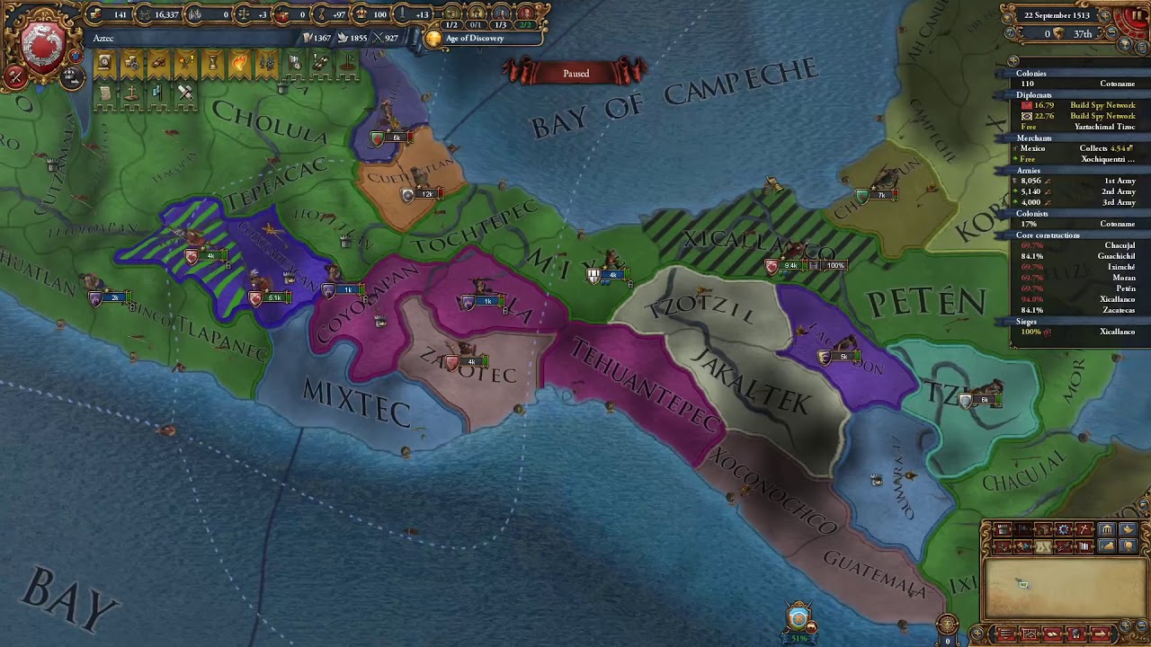 EU4 VH Aztec part 5 - YouTube