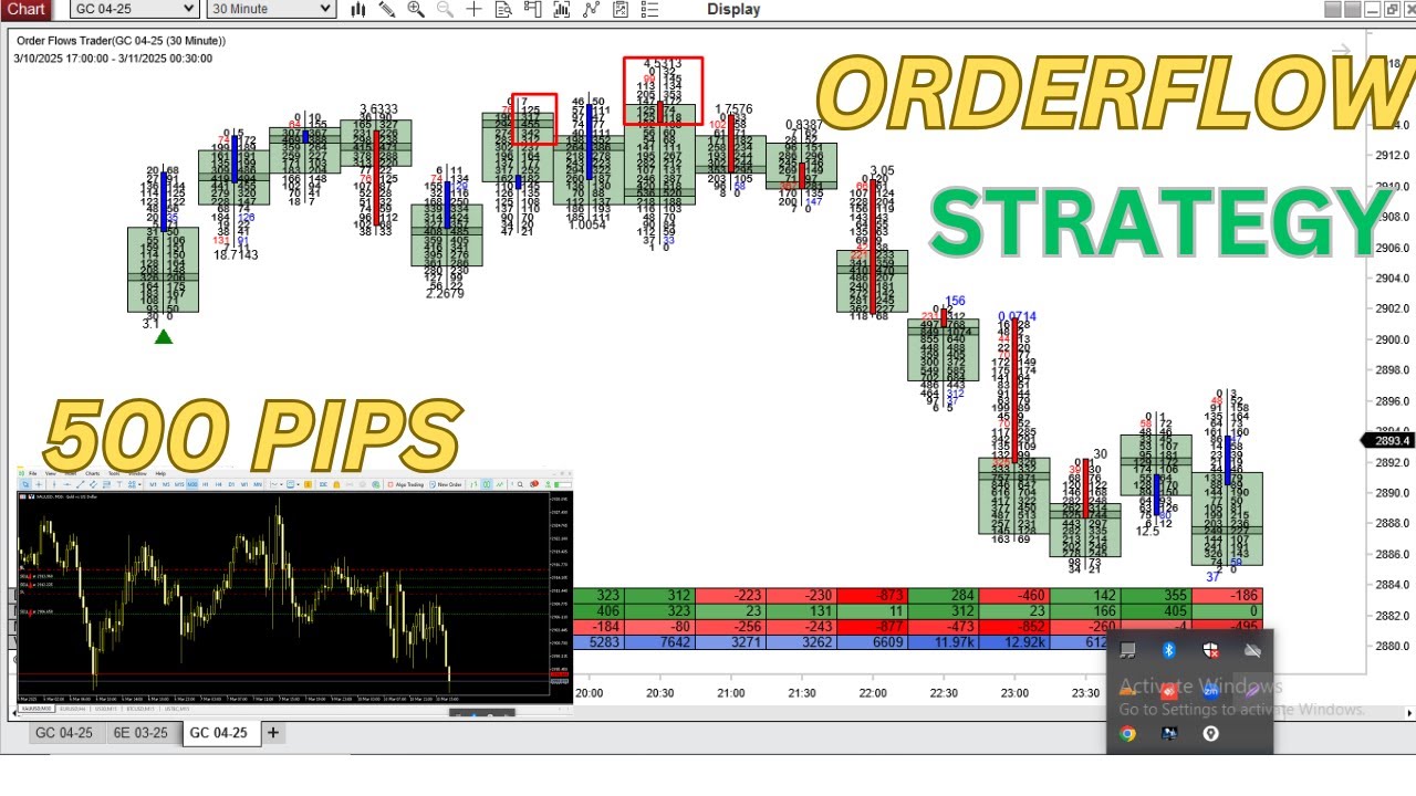 XAUUSD 500 PIPS TRADE USING ORDERFLOW & BOOKMAP STRATEGY - YouTube