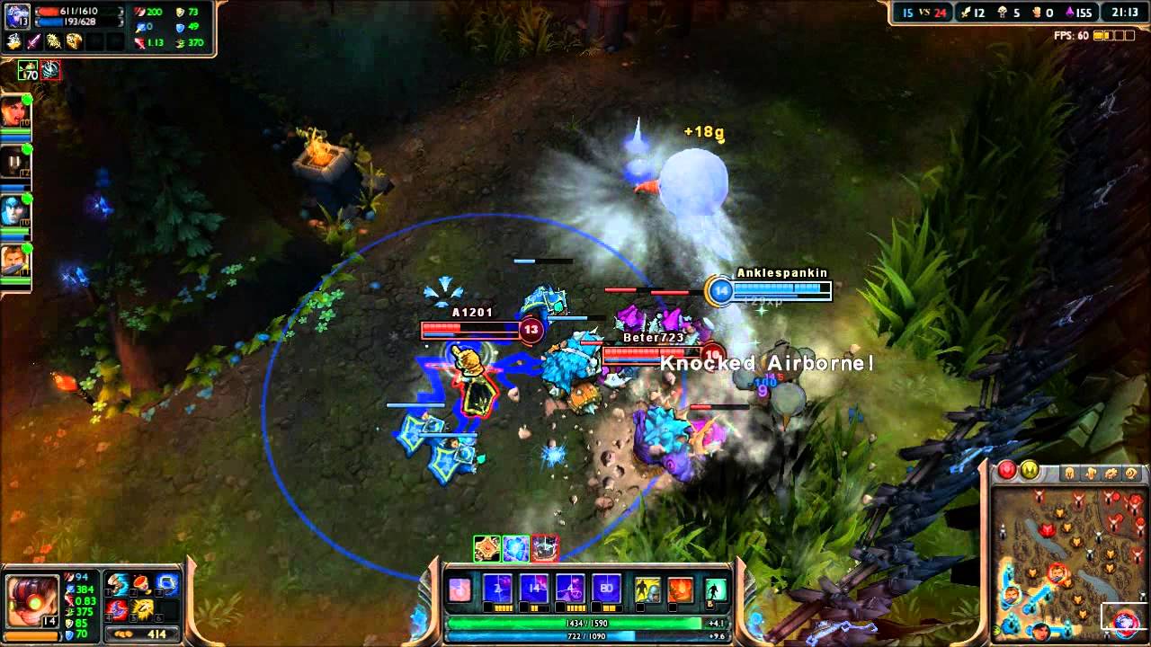 League of Legends - Snow Day Ziggs - Full Game Commentary - YouTube