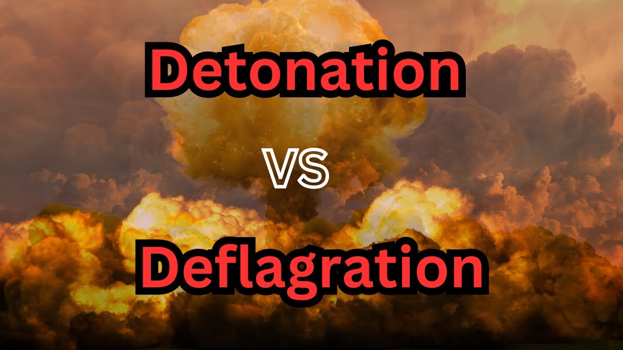 Detonation vs. Deflagration in Sound - YouTube