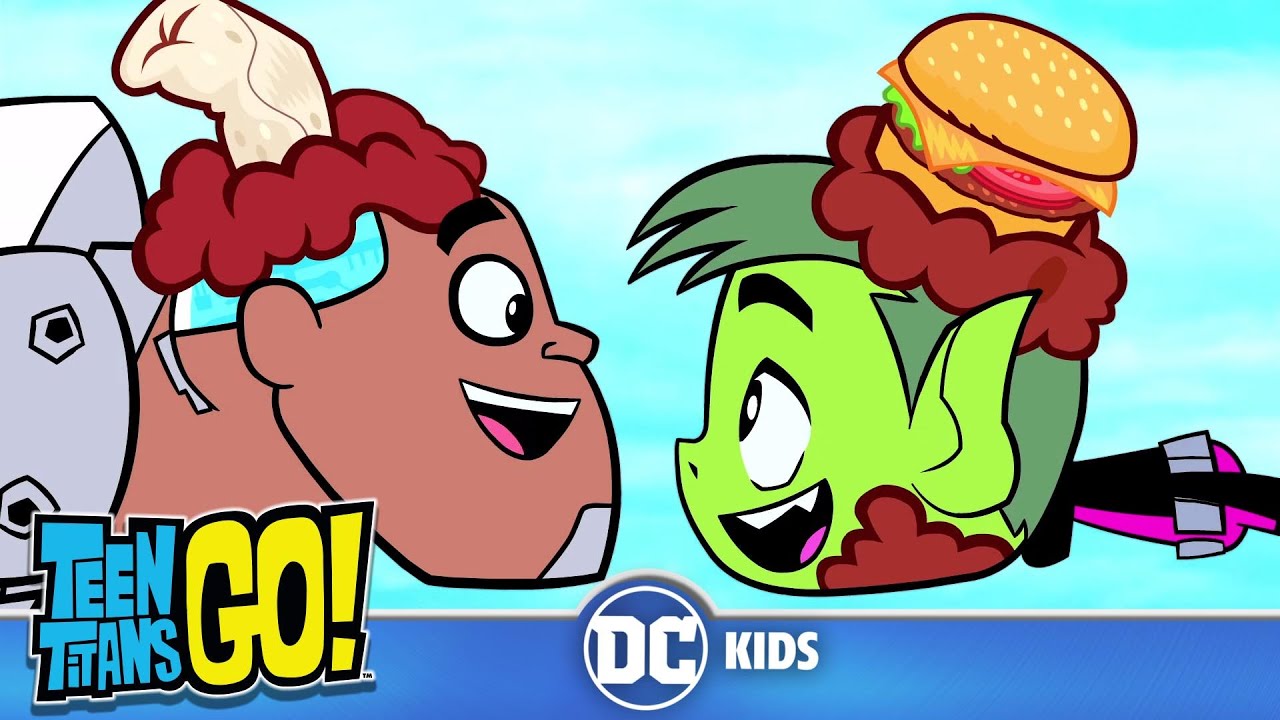 Teen Titans Go! En Español | ¡Pelea de comida! | DC Kids - YouTube