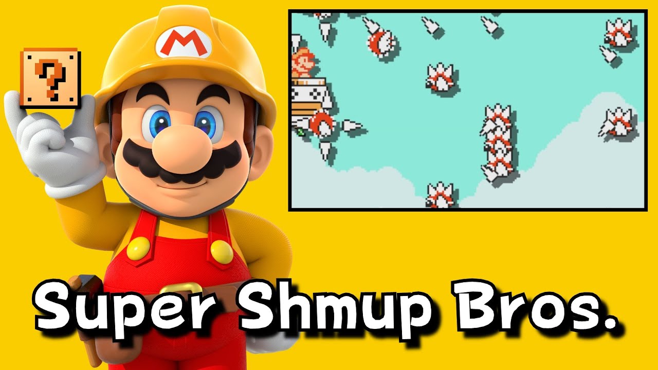 Super Mario Maker - Super Shmup Bros. (Super Mario Bros. 3) - YouTube