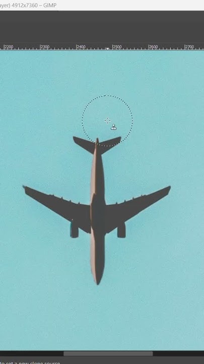 Remove object using clone tool in GIMP #gimp - YouTube