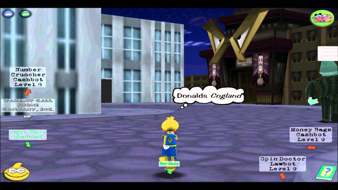 Toontown-Every Building is a Cog Building! (Donald's Cogland) - YouTube