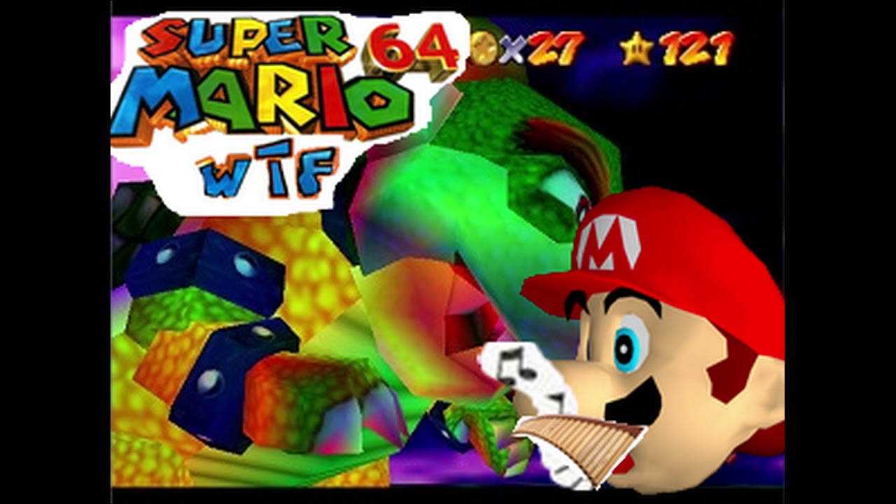 Super Mario 64 Wtf Super Flute 64 Bowser Final Battle - YouTube