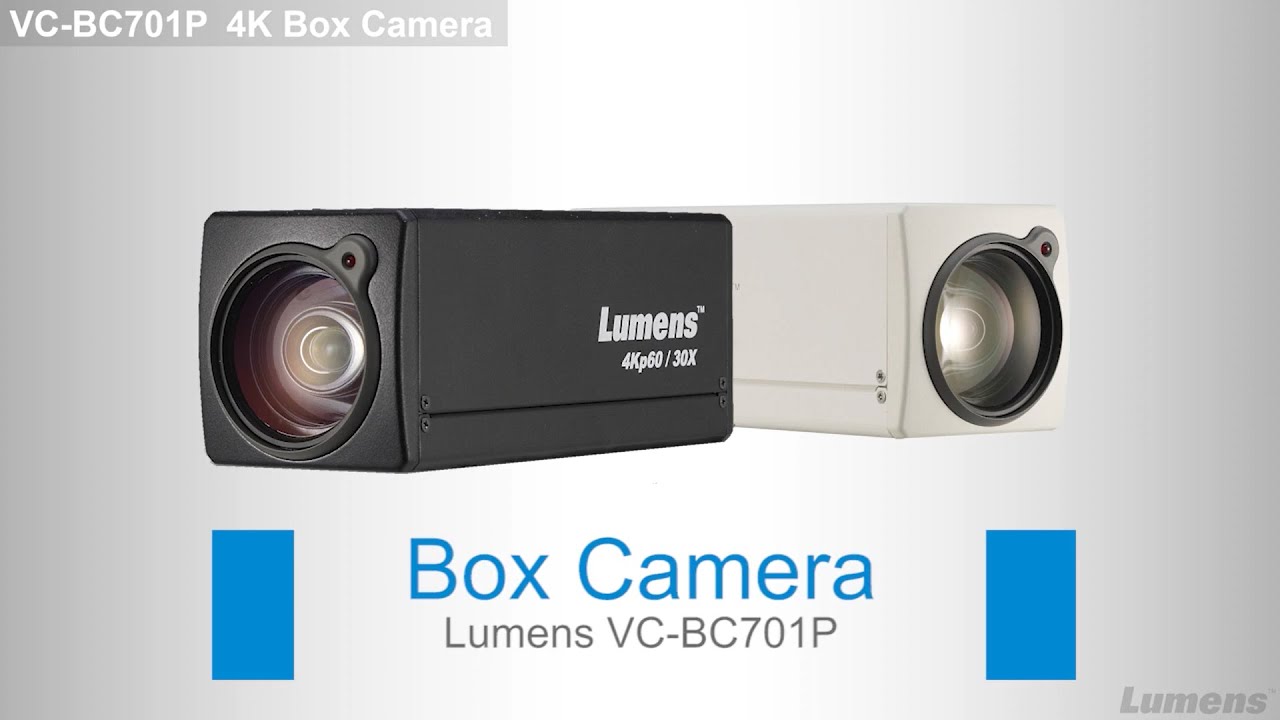 Lumens VC-BC701P Box Camera - YouTube