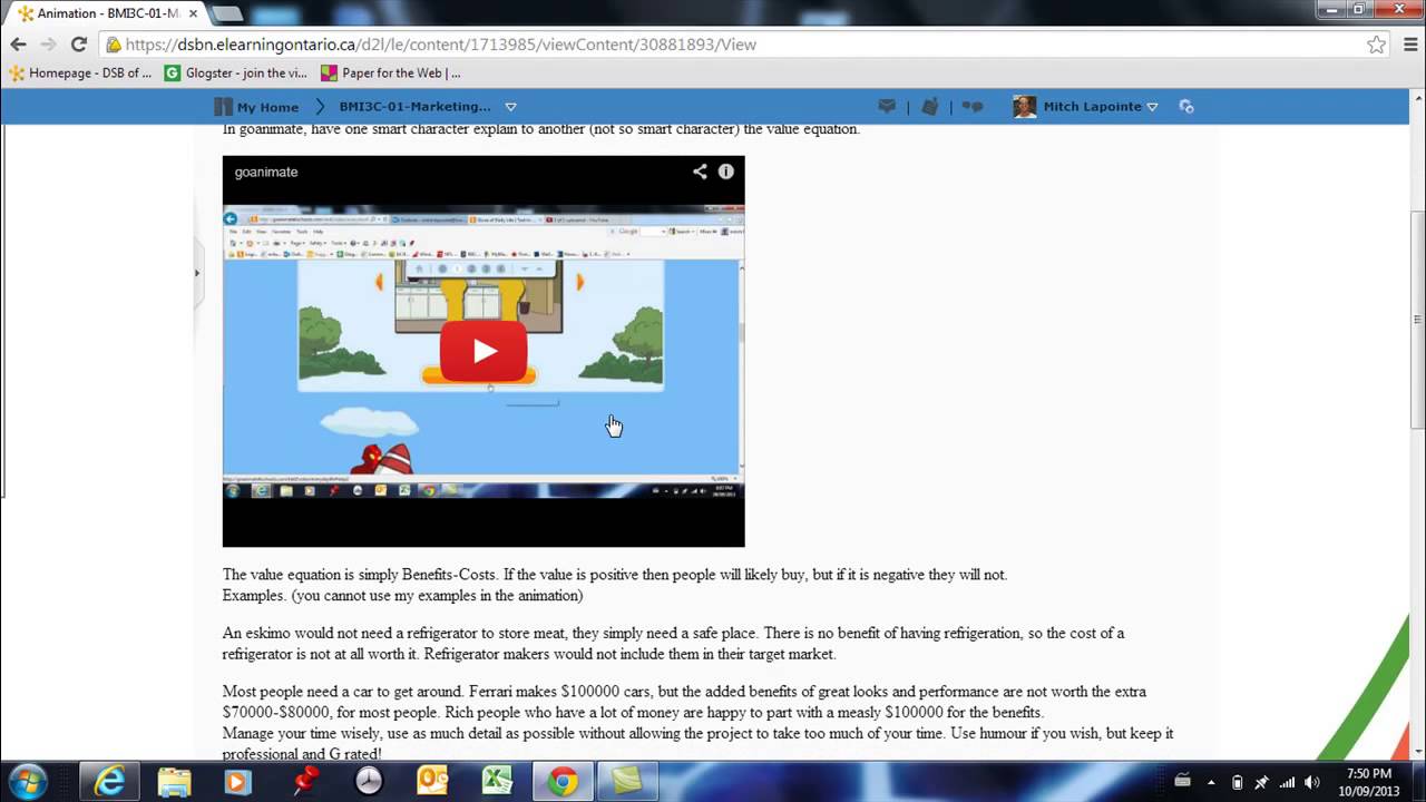 Go Animate Login - YouTube