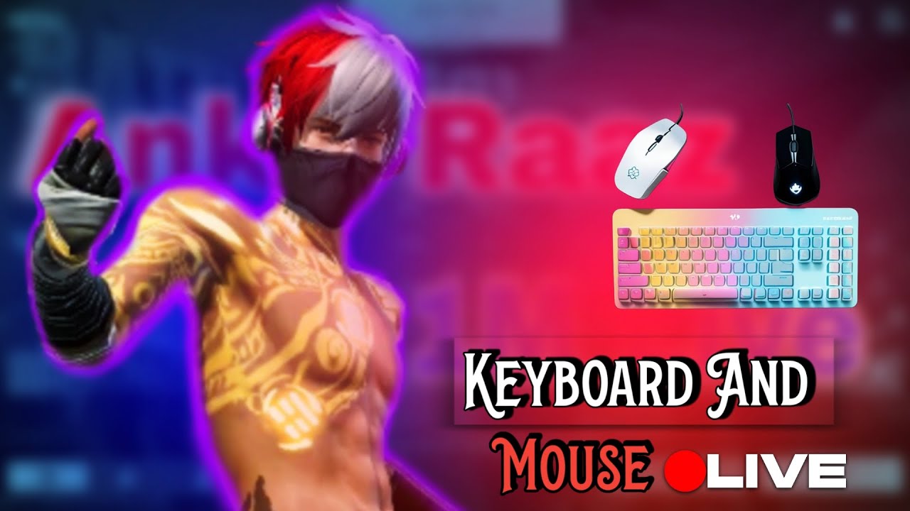 FREE FIRE KEYBOARD AND MOUSE SE LIVE | Streaming with Turnip - YouTube