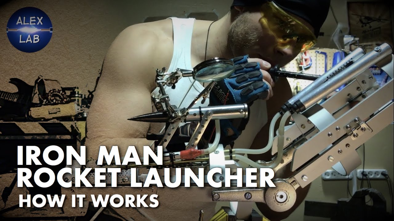 Iron Man Rocket launcher. How it works. - YouTube
