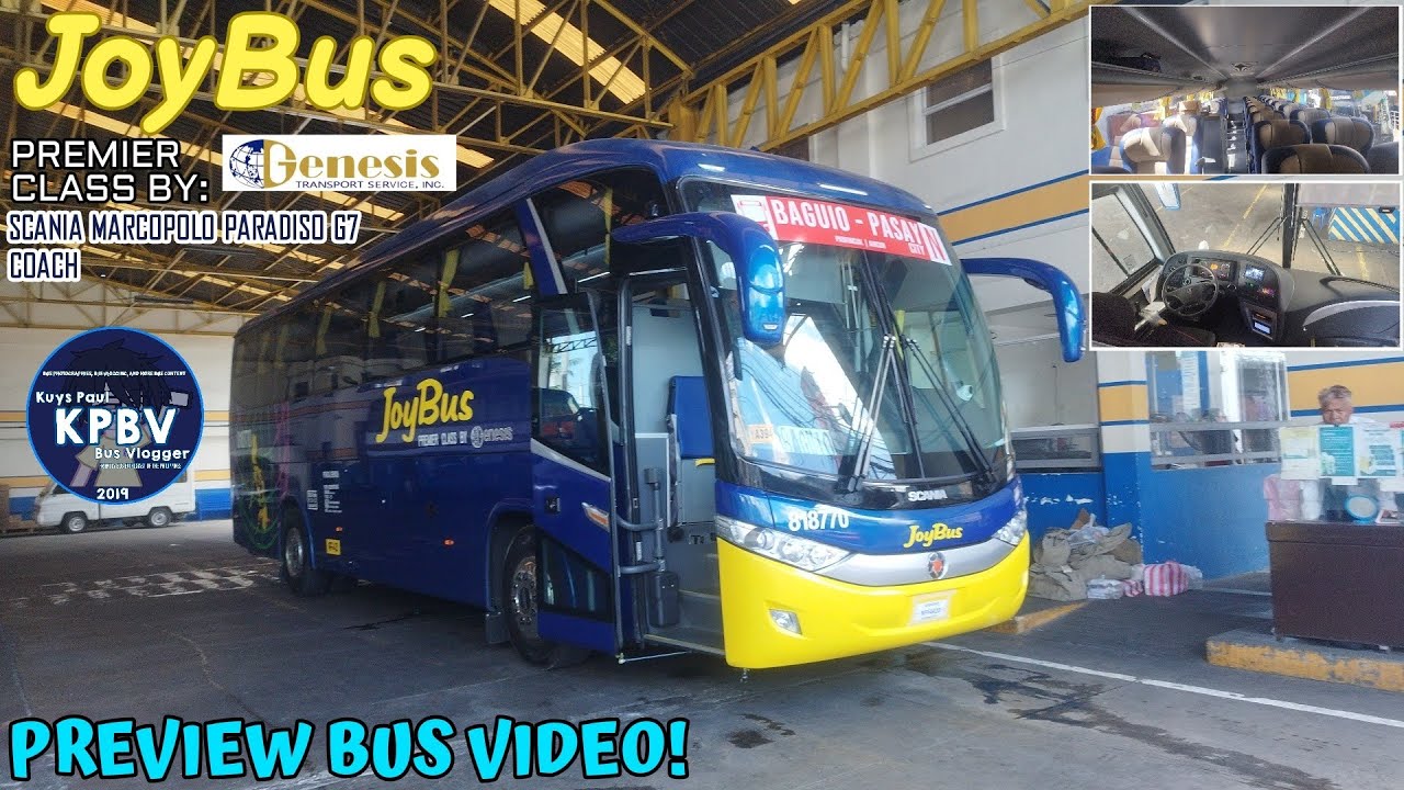 BUS PREVIEW! New Joybus Scania Marcopolo Paradiso G7 Coach serving to the City Of Pines! (Baguio ...