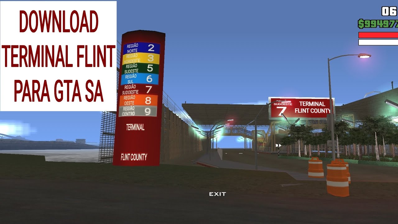 Download TERMINAL FLINT COUNTY para GTA SA - YouTube