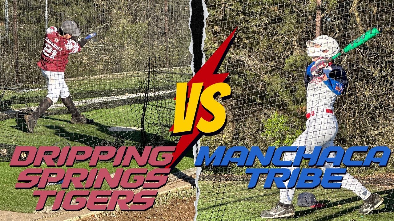 14U AA Tribe Baseball vs Dripping Springs Tigers 3-4-2023 Tournament ...