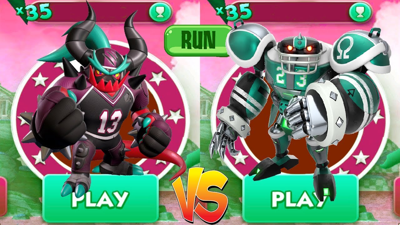 Sonic Dash vs Sonic Forces - Quarterback Zavok vs Linebacker Omega ...