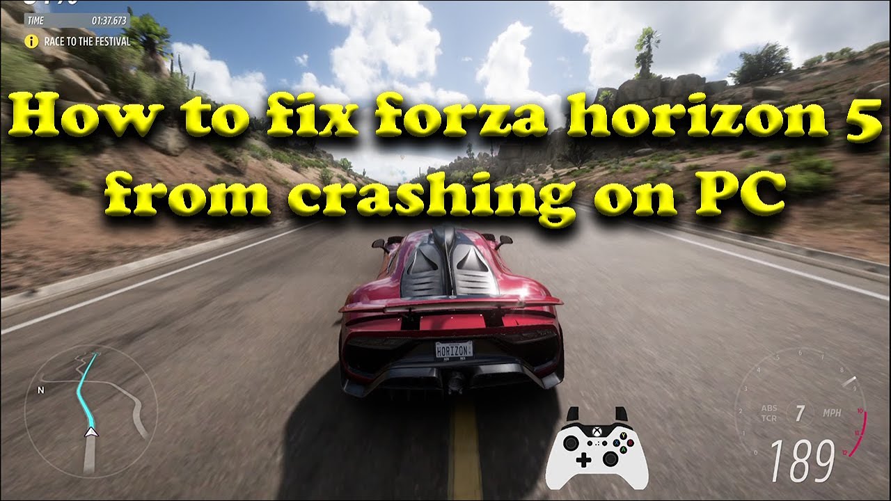 How to fix Forza horizon 5 crash on Pc - YouTube