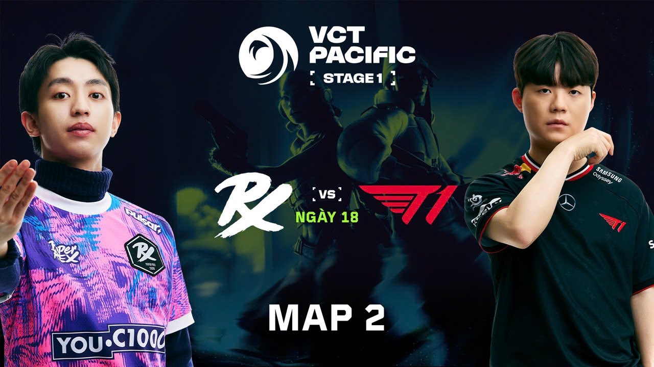 T1 vs PRX - Map 2 | VCT PACIFIC 2025 STAGE 1 | NGÀY 18 - YouTube