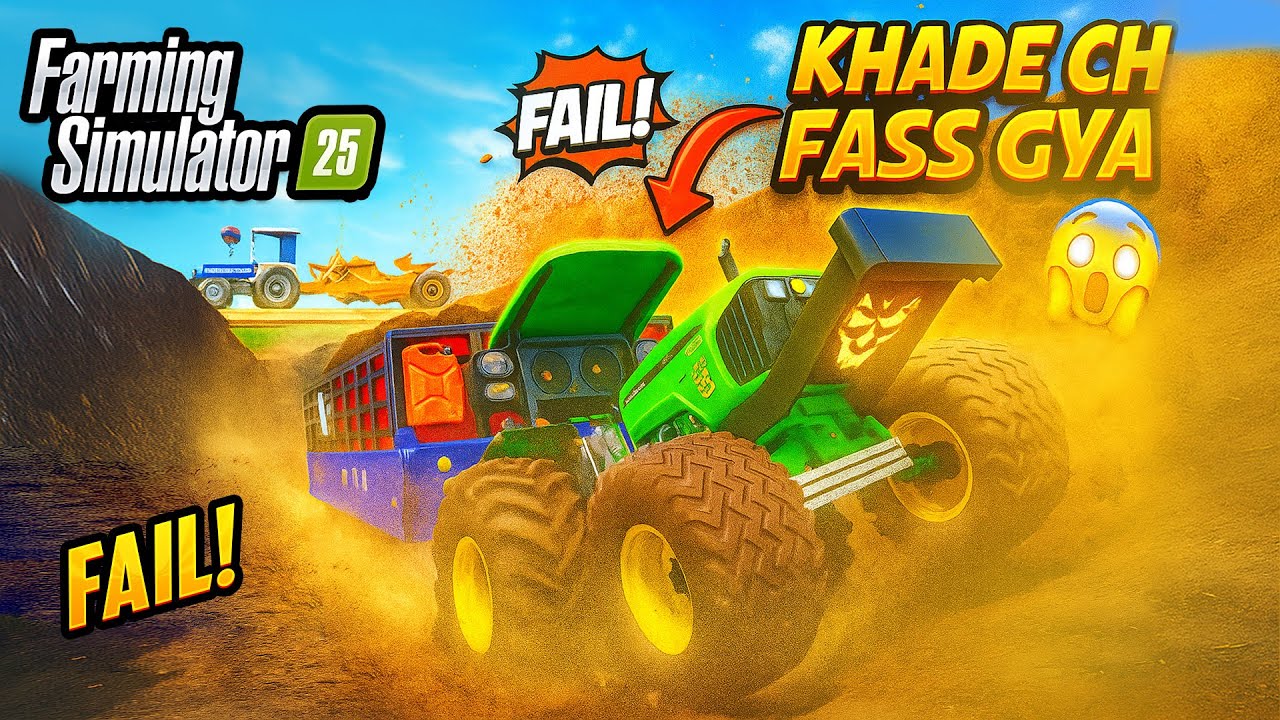 Indian Tractor Challenge in FS25 – Soil Transport & Crazy Rescue ...