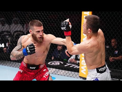 Aleksandre Topuria vs Bekzat Almakhan Full Fight Highlights | UFC Qatar