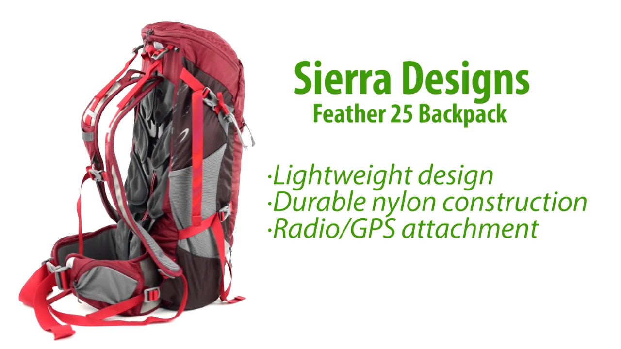 Sierra Designs Feather 25 Backpack - YouTube