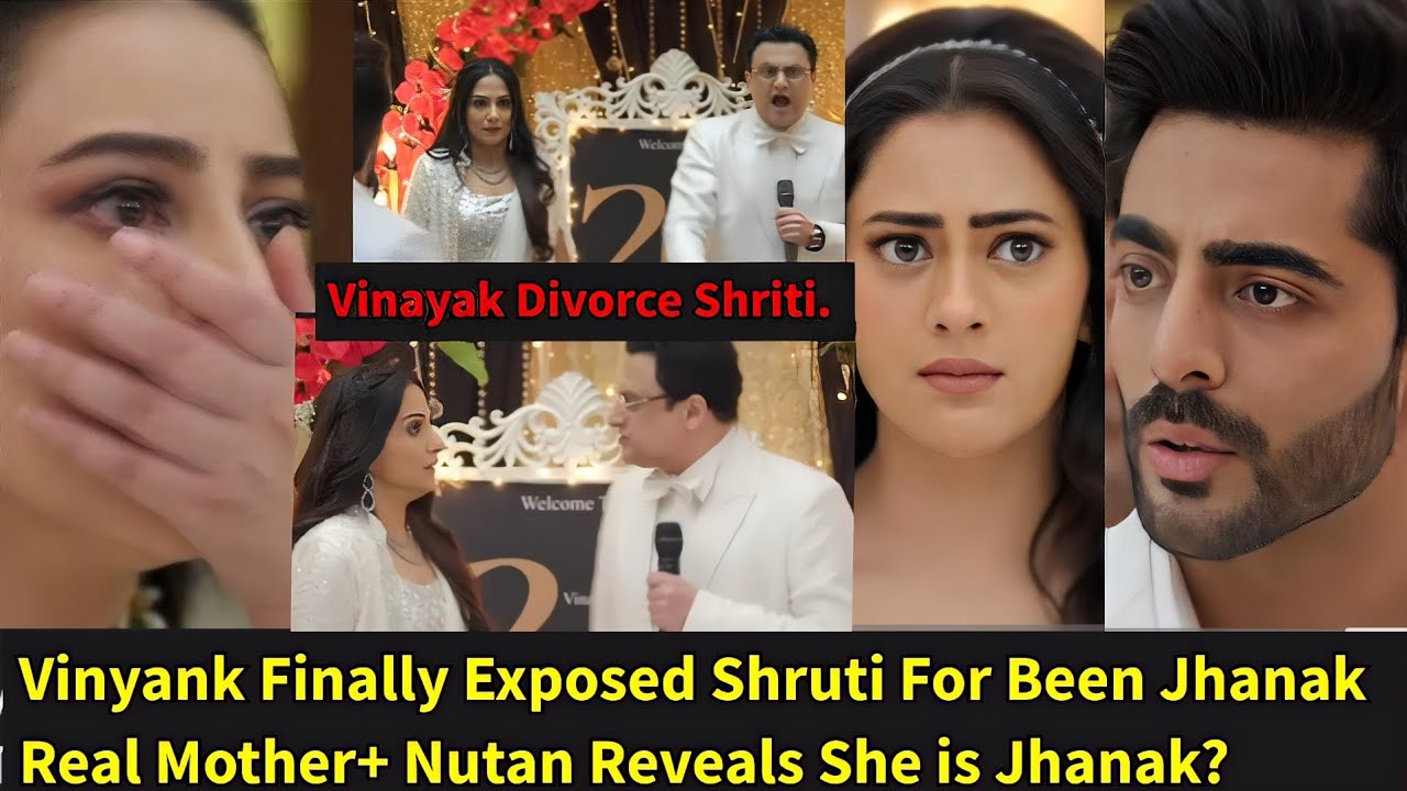 Jhanak Starlife||Vinayank Finally Exposed Shriti For Being Jhanak Real ...
