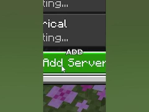 How to Join The Server on Minecraft Bedrock! - YouTube