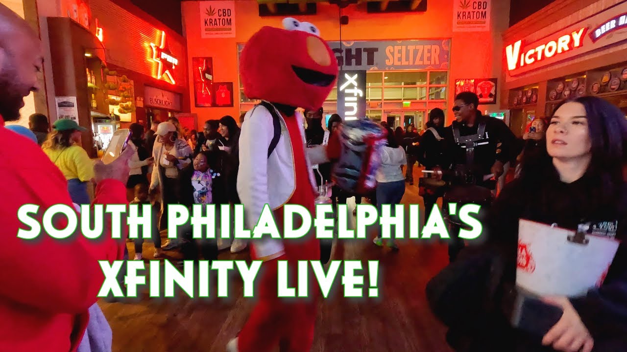 XFINITY LIVE! || A GREAT NIGHT || MANY PEOPLE OUT || PHILADELPHIA ...