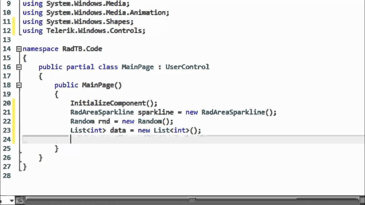 TimeBar - Part 2: Creating Sparklines and Time Bars (Silverlight & WPF) - YouTube