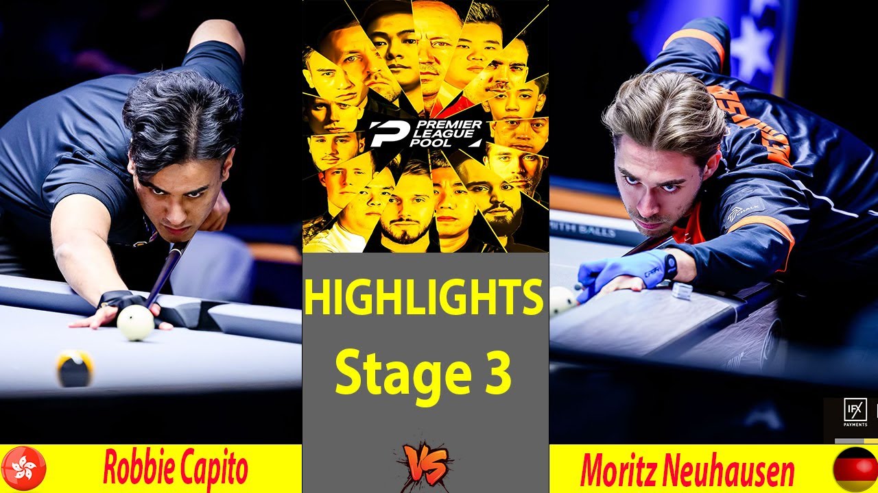 HIGHLIGHTS Stage 3 - Mar 2 | Robbie Capito vs Moritz Neuhausen | Premier League Pool 2025 - YouTube
