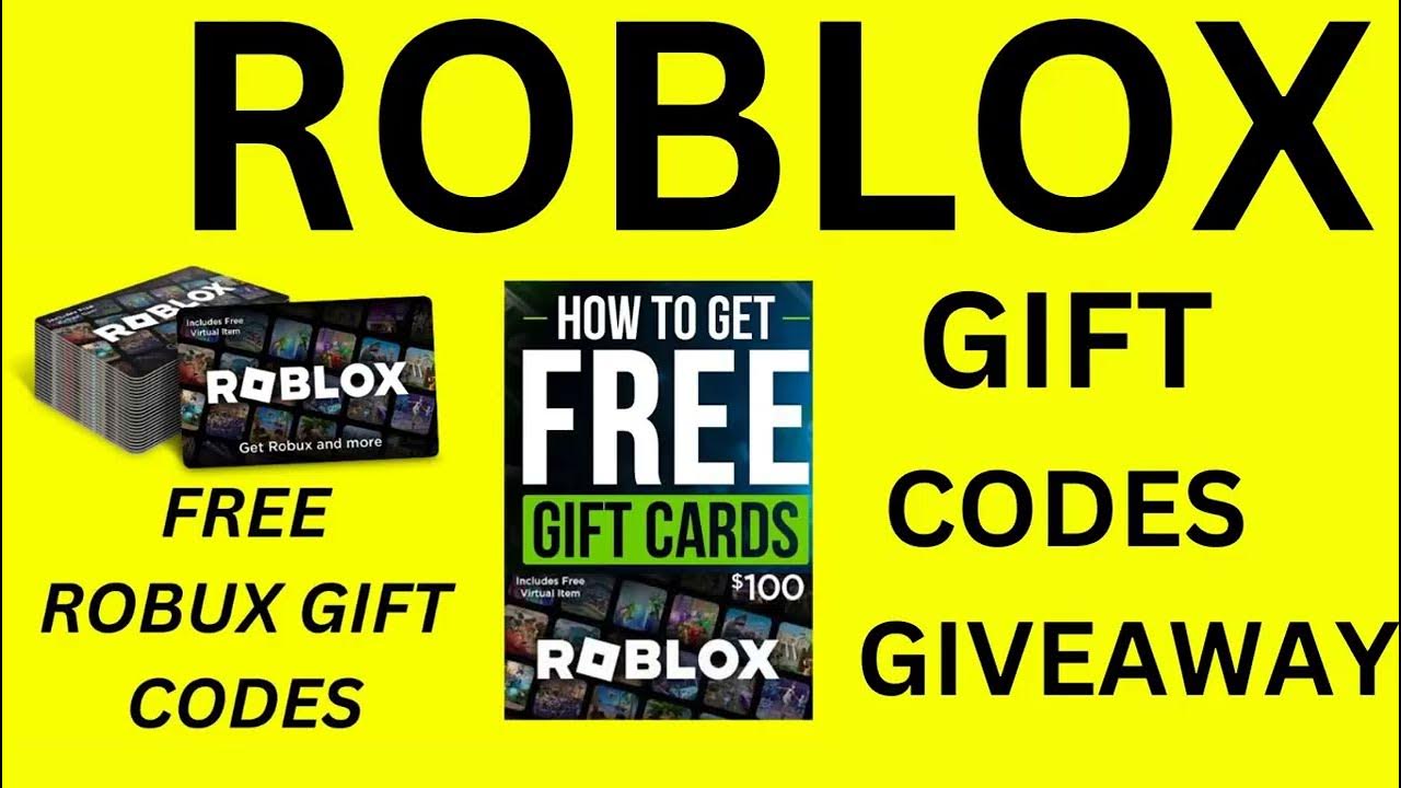 How To Get Free Roblox Gift Card Codes 2024 Unused = Free 10000 Roblox ...