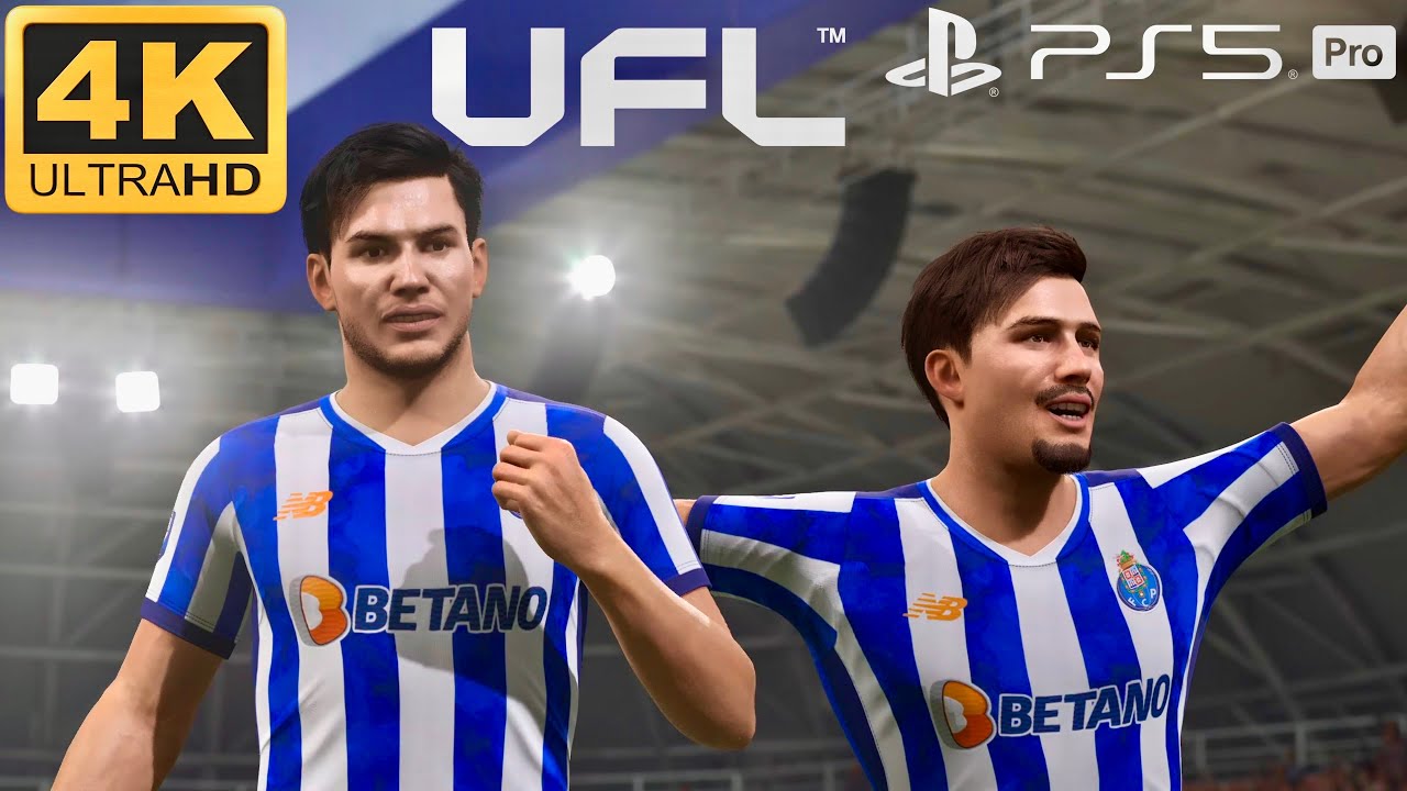 UFL PS5 PRO Enhanced Gameplay | FC Porto Vs AS Monaco 4K - YouTube