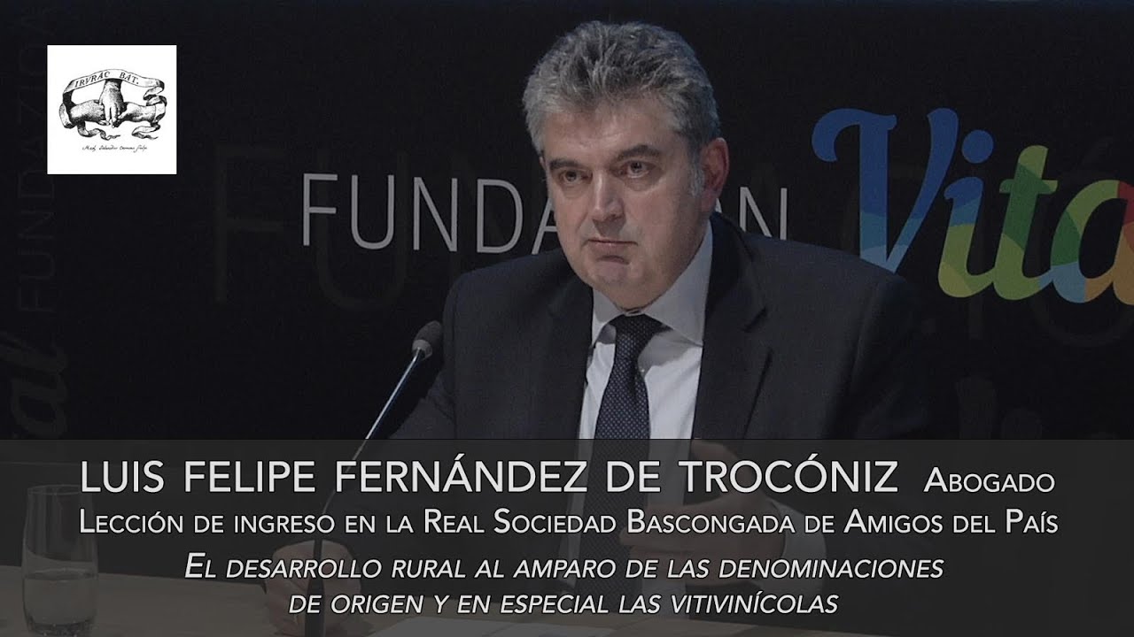 LUIS FELIPE FERNÁNDEZ DE TROCÓNIZ [LECCIÓN DE INGRESO COMO AMIGO DE ...