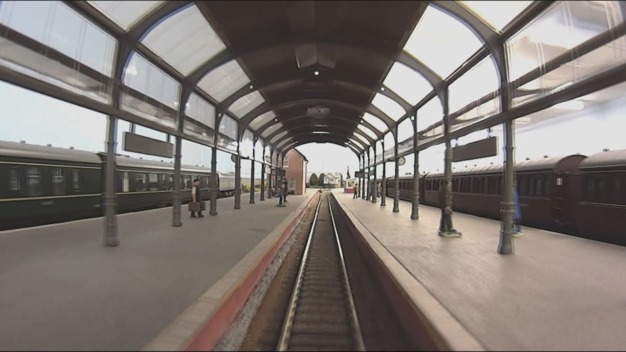 North East model railway - DMU Cab Ride 5 - YouTube