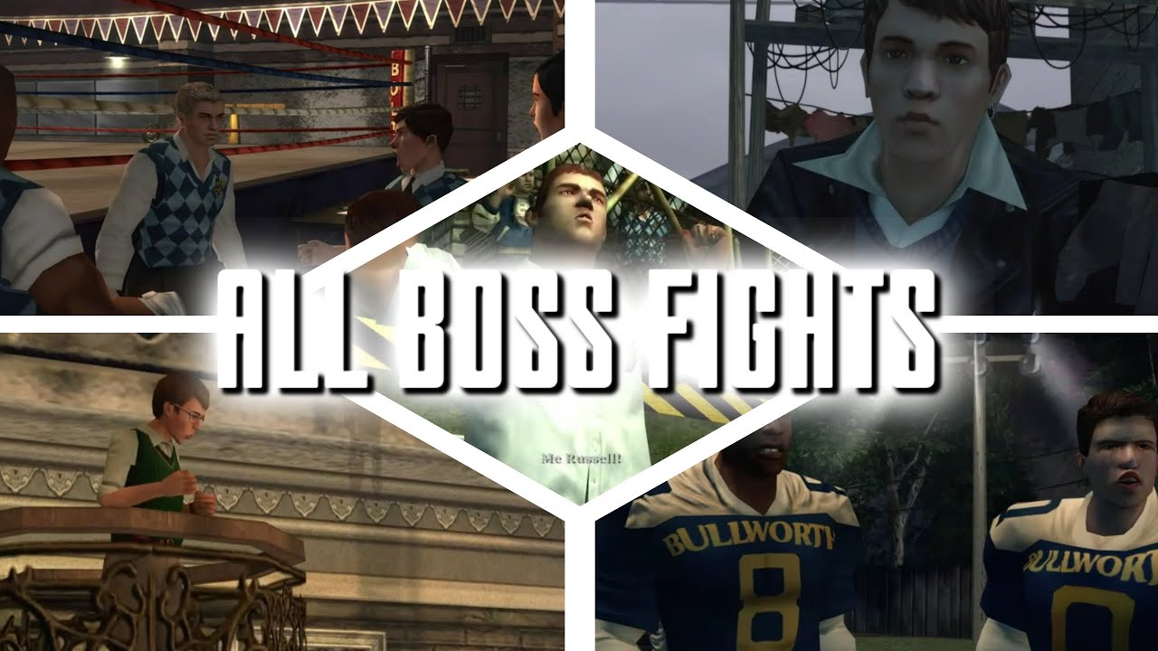 Bully SE | All Boss Fights (Hands Only) - YouTube