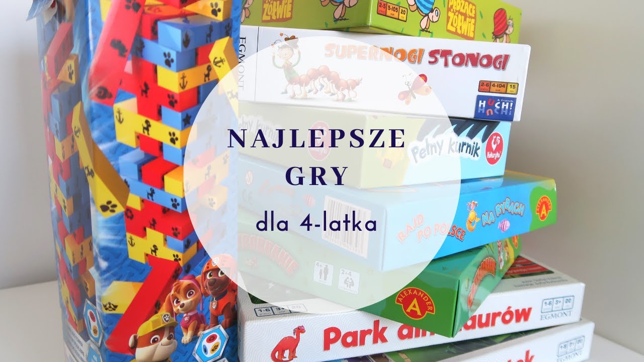 Najlepsze gry dla 4-latka - YouTube