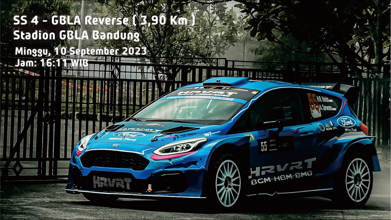SS 4 Reverse - LIVE! Sprint Rally GBLA Bandung put. 4 | H. Rihans Variza & Anthony Sarwono - YouTube