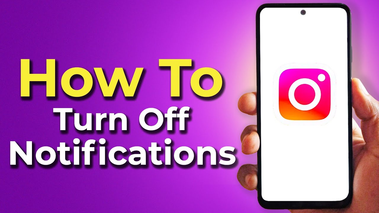 How To Turn Off Instagram Notifications on Android - YouTube