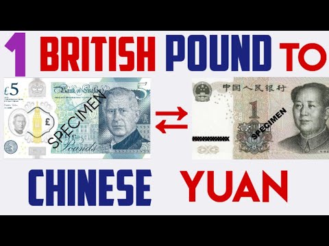 British Pound to Chinese Yuan Rates Today 05 JULY 2024 - YouTube