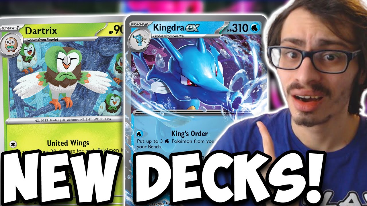 MORE Shrouded Fable Decks! (Kingdra ex, United Wings) - YouTube