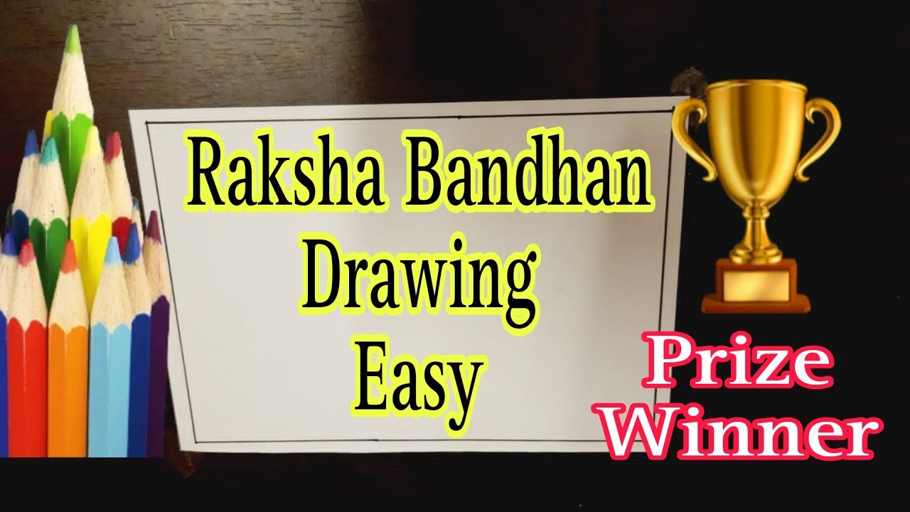 Raksha Bandhan Drawing || Raksha Bandhan Drawing Simple || Rakhi ...