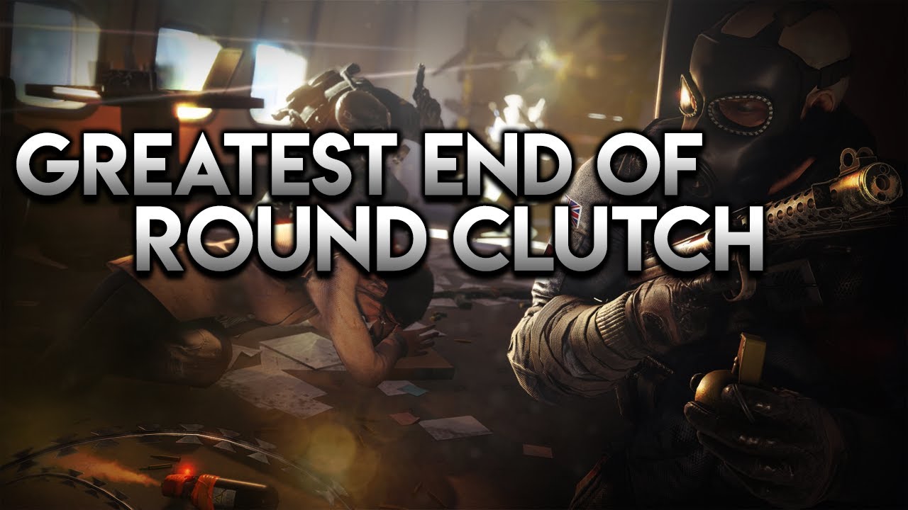 The Greatest End Of Round Clutch (ALMOST ACE)- Tom Clancy's Rainbow Six ...