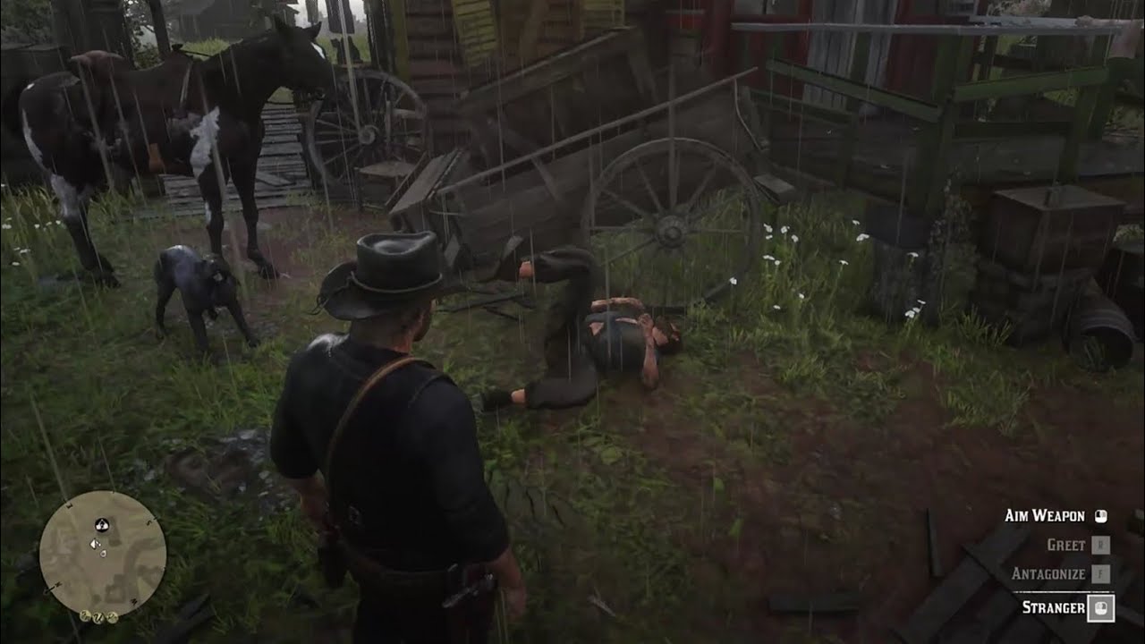 Drunkest Stranger in Rdr2 - YouTube
