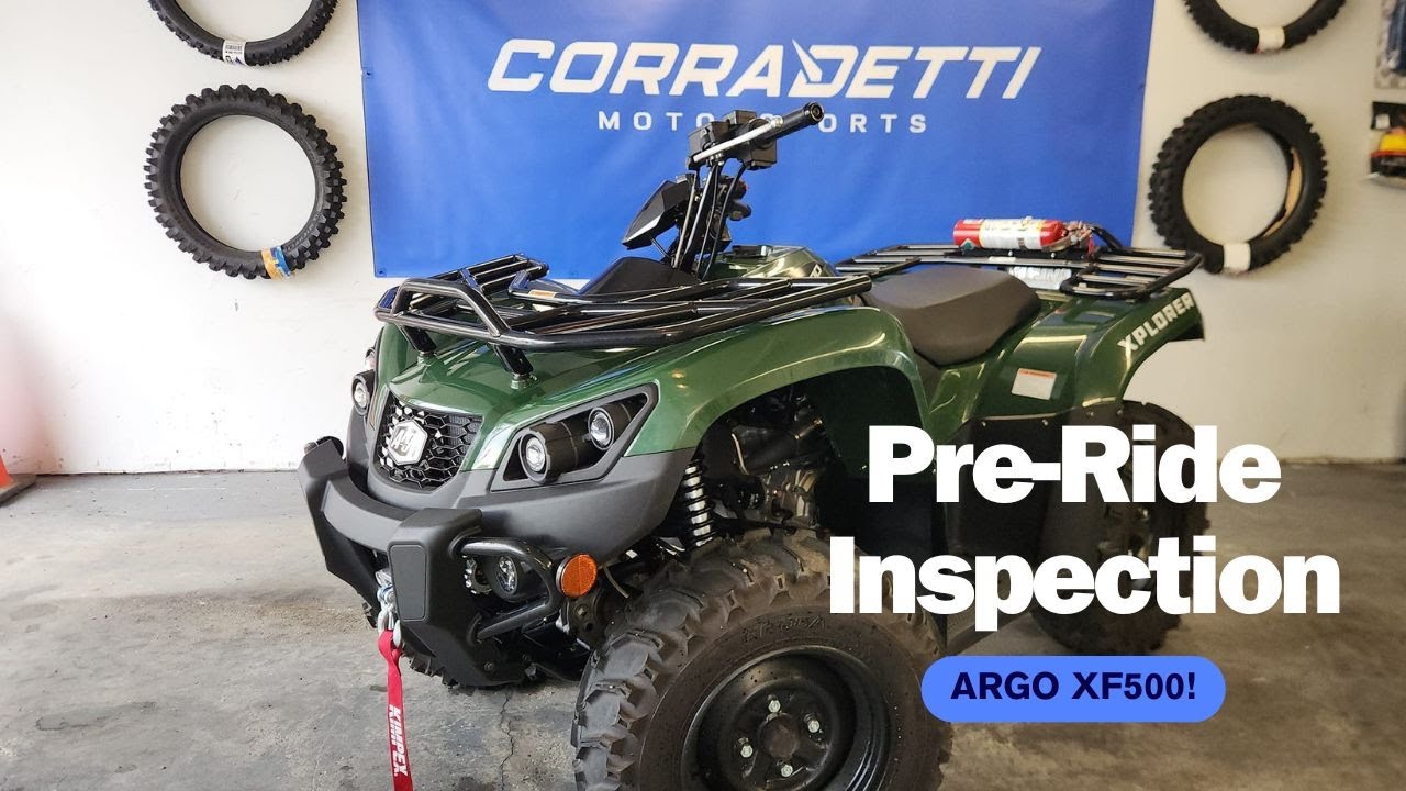 KNOW BEFORE YOU GO! ATV Pre-Ride Inspection - YouTube
