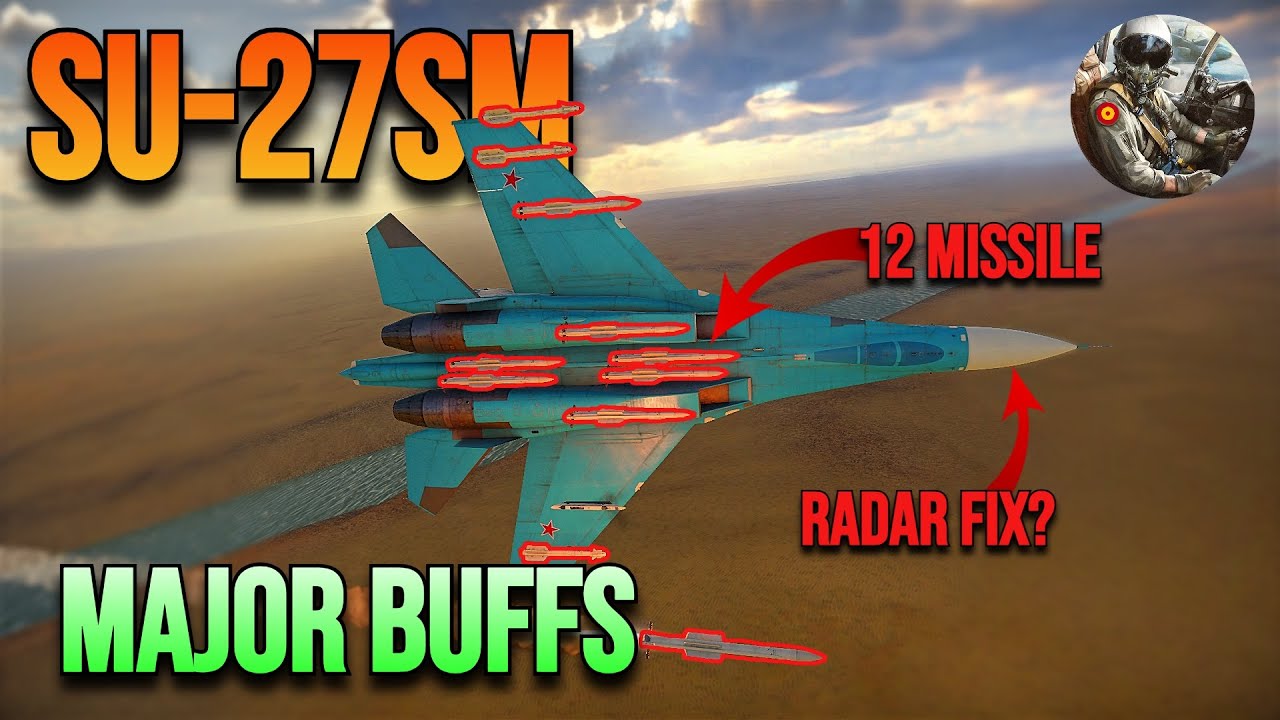 A SU-27SM REVIEW, BUFFS Make It Finally Competitive Enough - YouTube